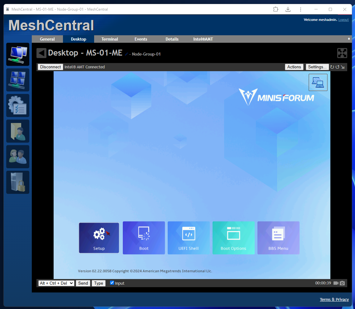 MeshCommander & MeshCentral: Intel AMT for Homelab Out-of-Band Management